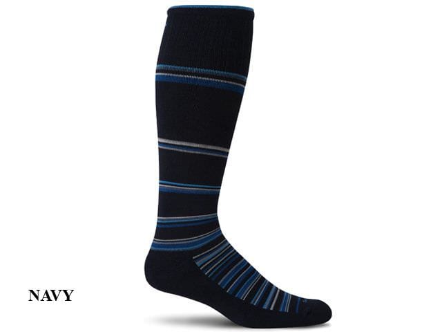 CONCENTRIC STRIPE BLACK ERKEK VARİS ÇORAPLARI, Nasır, Batık tırnak ...